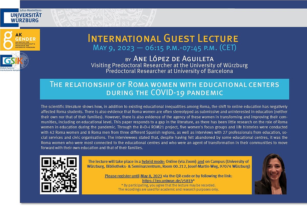 International Guest Lecture: The relationship of Roma women with ...